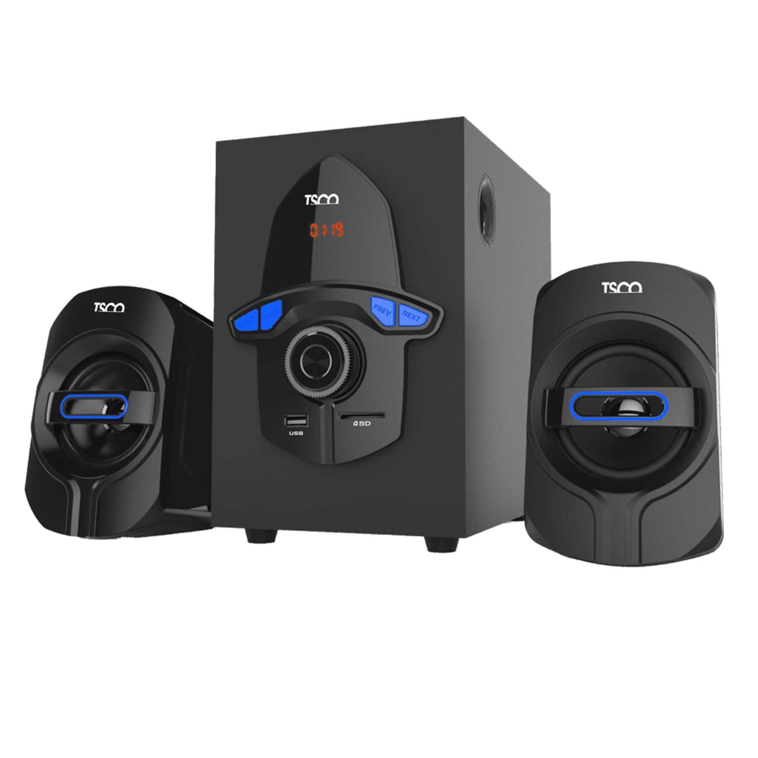 اسپیکر سه تکه بلوتوث تسکو مدل TS2191 – فروشگاه آیند کالا